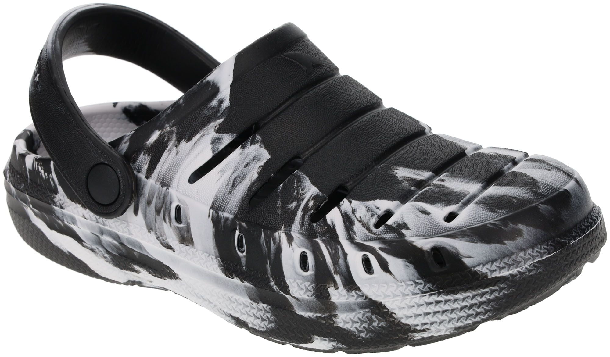 Rugged Shark Molded Clog for Men, Lightweight EVA Clog with Swivel ...