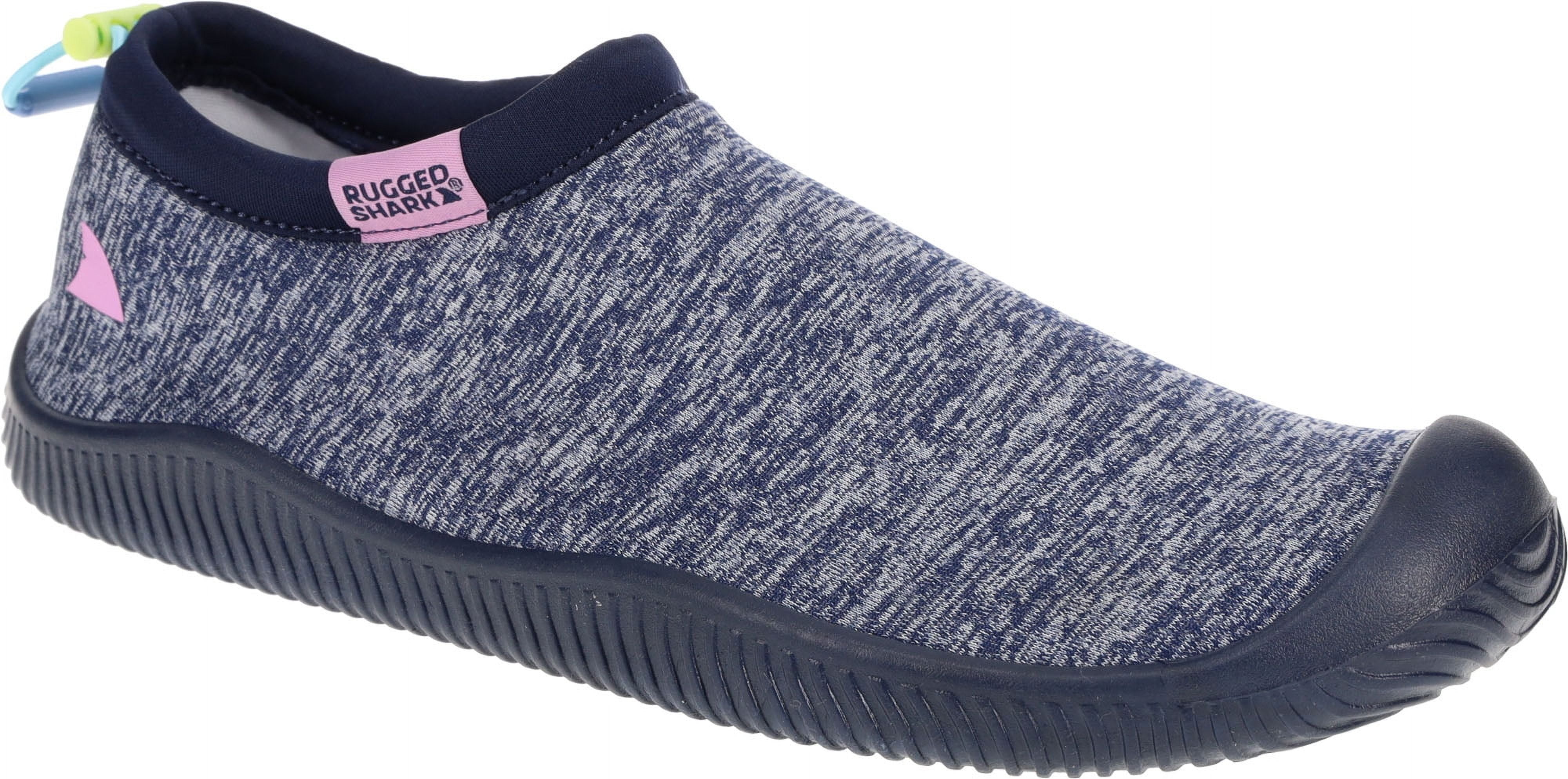 Rugged Shark Unisex Water Shoe With AQUAFLOW Drainage Ports, Navy ...