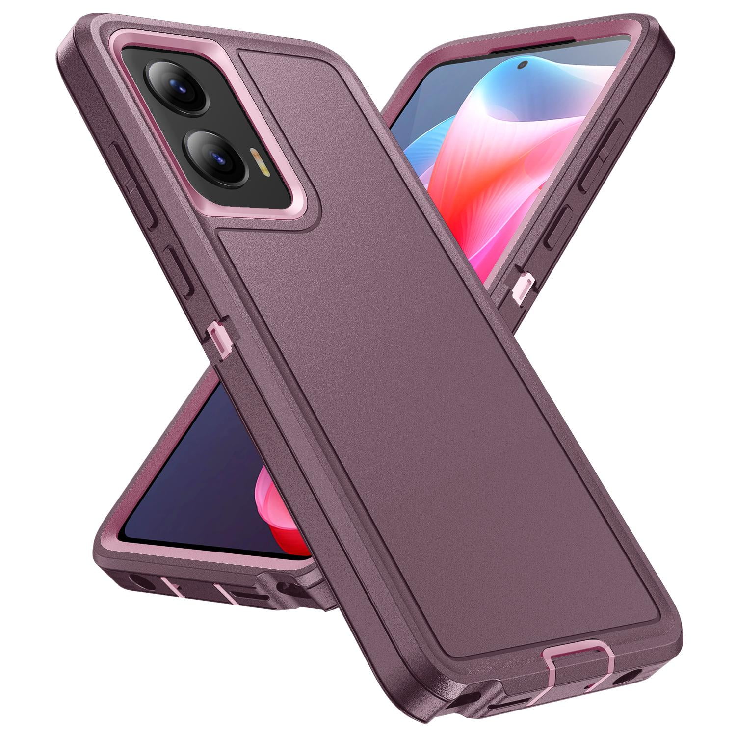 Rugged Shockproof Case for Motorola Moto G 5G 2024, [Military Grade ...