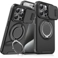 Rugged Shockproof Case for iPhone 17 Pro/17 Pro Max with Slide Camera ...