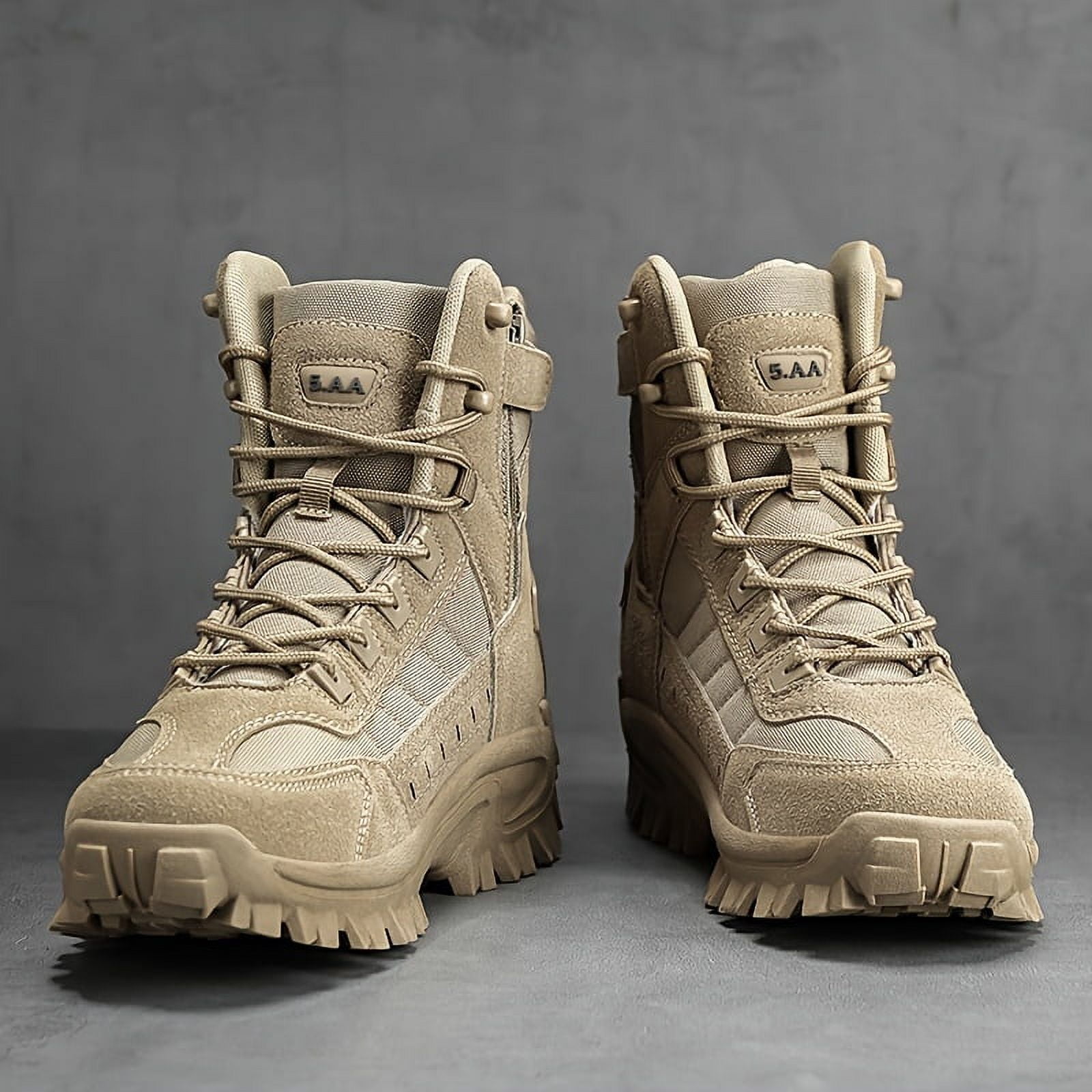 [Rugged Style] Men's Boots | Outdoor | Rugged Style | Lace-up Walking ...