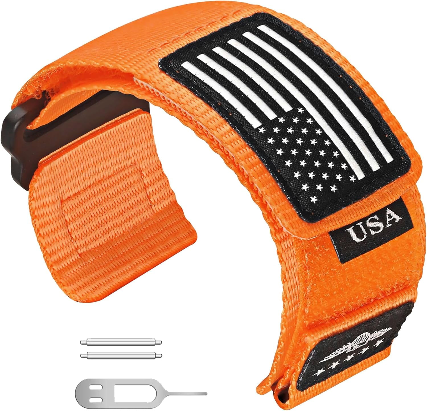 Rugged Tactical Nylon Watch Band for Garmin Instinct/Instinct 2 Solar ...