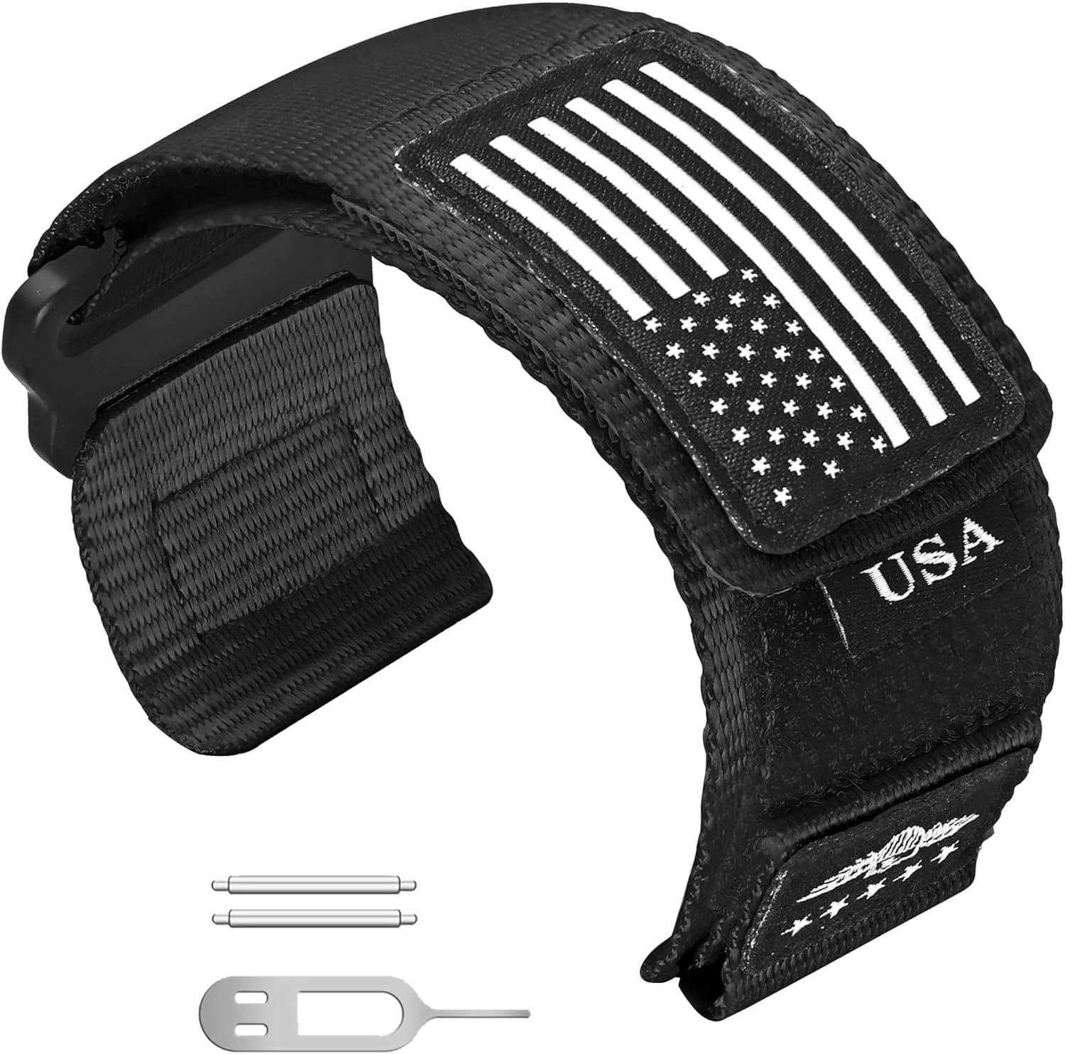 Rugged Tactical Nylon Watch Band for Garmin Instinct/Instinct 2 Solar ...