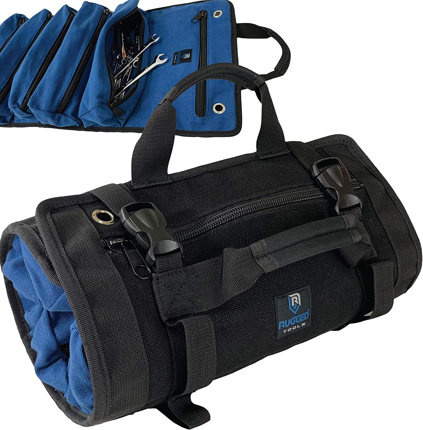 Rugged Tools Deluxe Tool Roll - Walmart.com