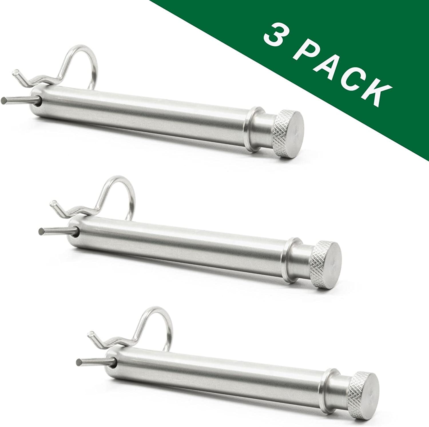 (4)Replacement Hole Style Pins and (4)Clips For Quick Install 5Th Wheel ...