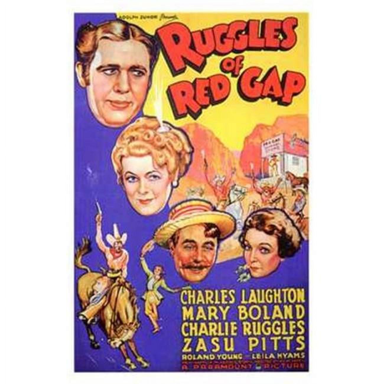 Ruggles of Red Gap Movie Poster - 11 x 17 in. - Walmart.com