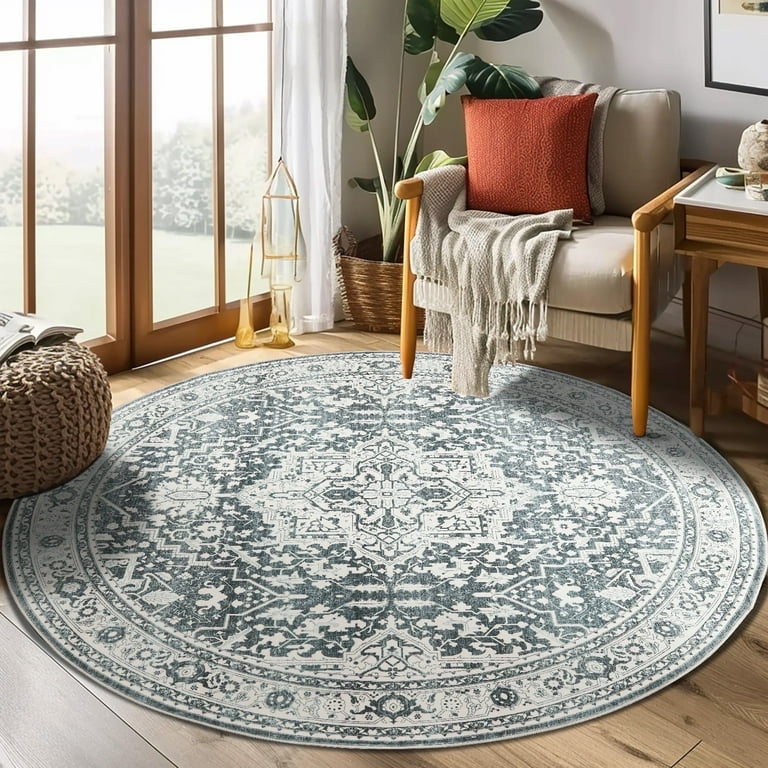 Shabby Chic Round Area Rugs | Bryont Blog