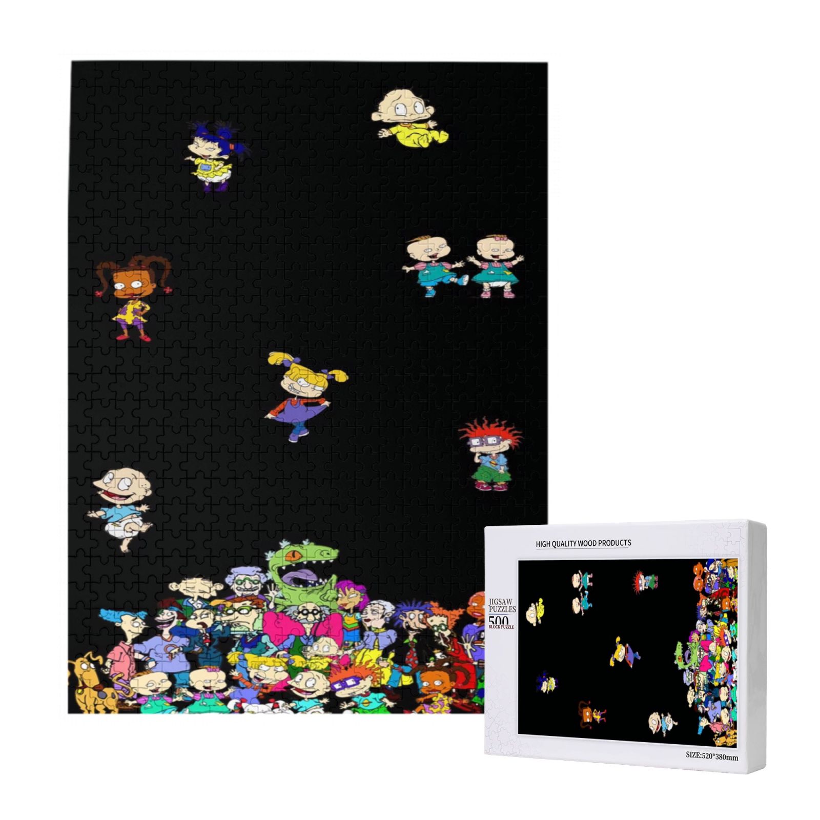 Rugrats 300 500 1000 Piece Jigsaw Puzzle, Funny Family Game Boys Girls ...