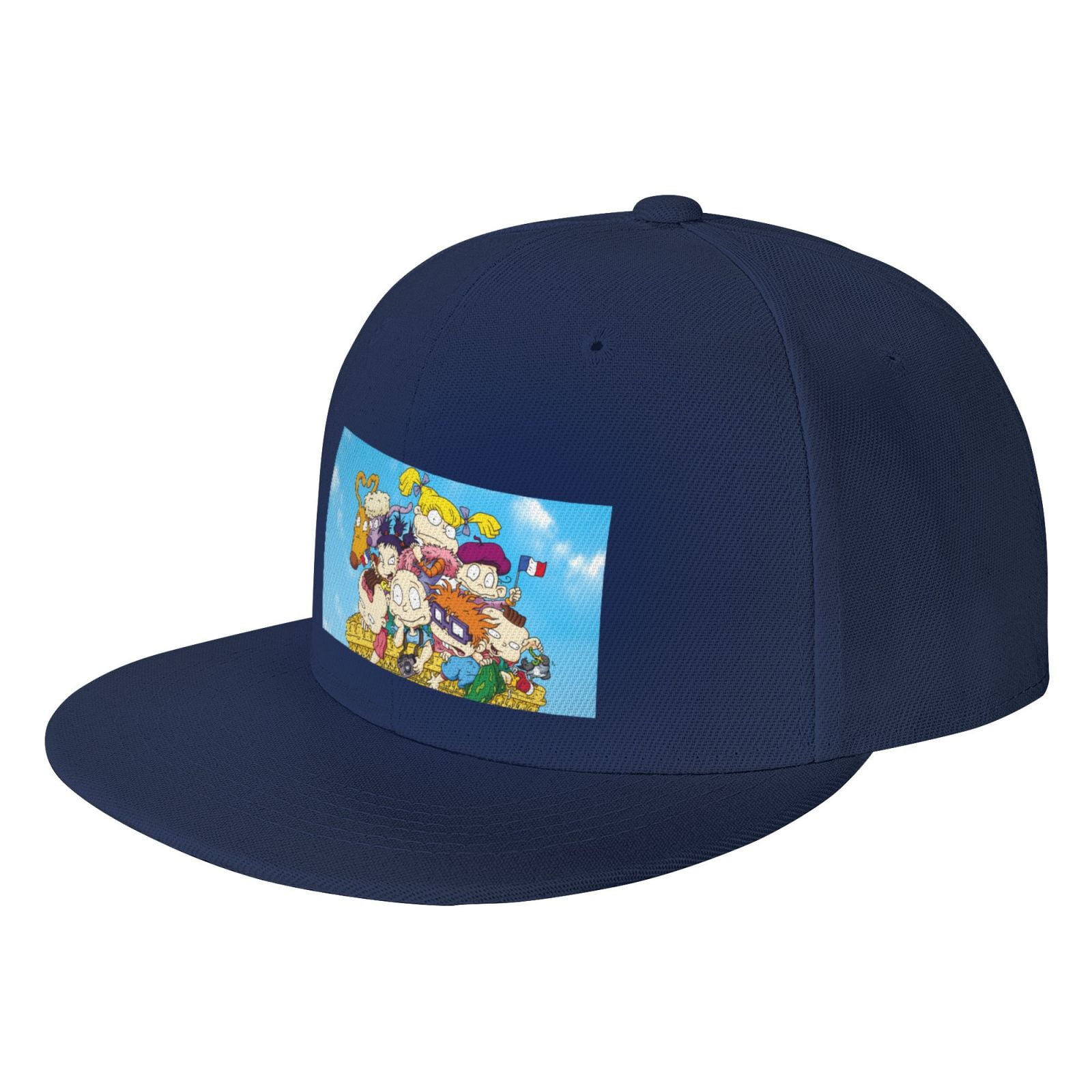 Rugrats Adult Flat Brim Hip Hop Hat Dad Hat Baseball Cap For Men And ...