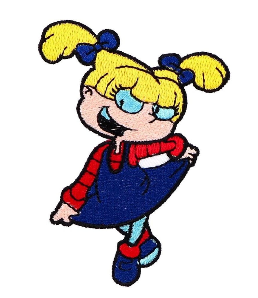 Rugrats Angelica Pickles 3 Inch Tall Iron On Patch - Walmart.com
