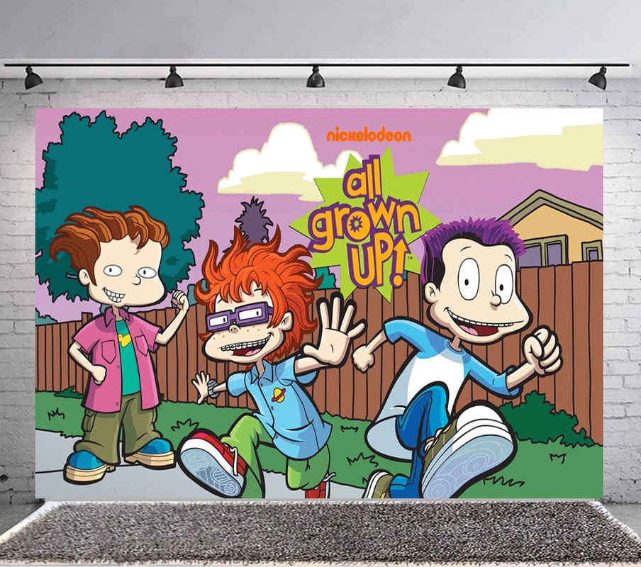 Rugrats Backdrop Banner Party Supplies Poster Movie Theme Background ...