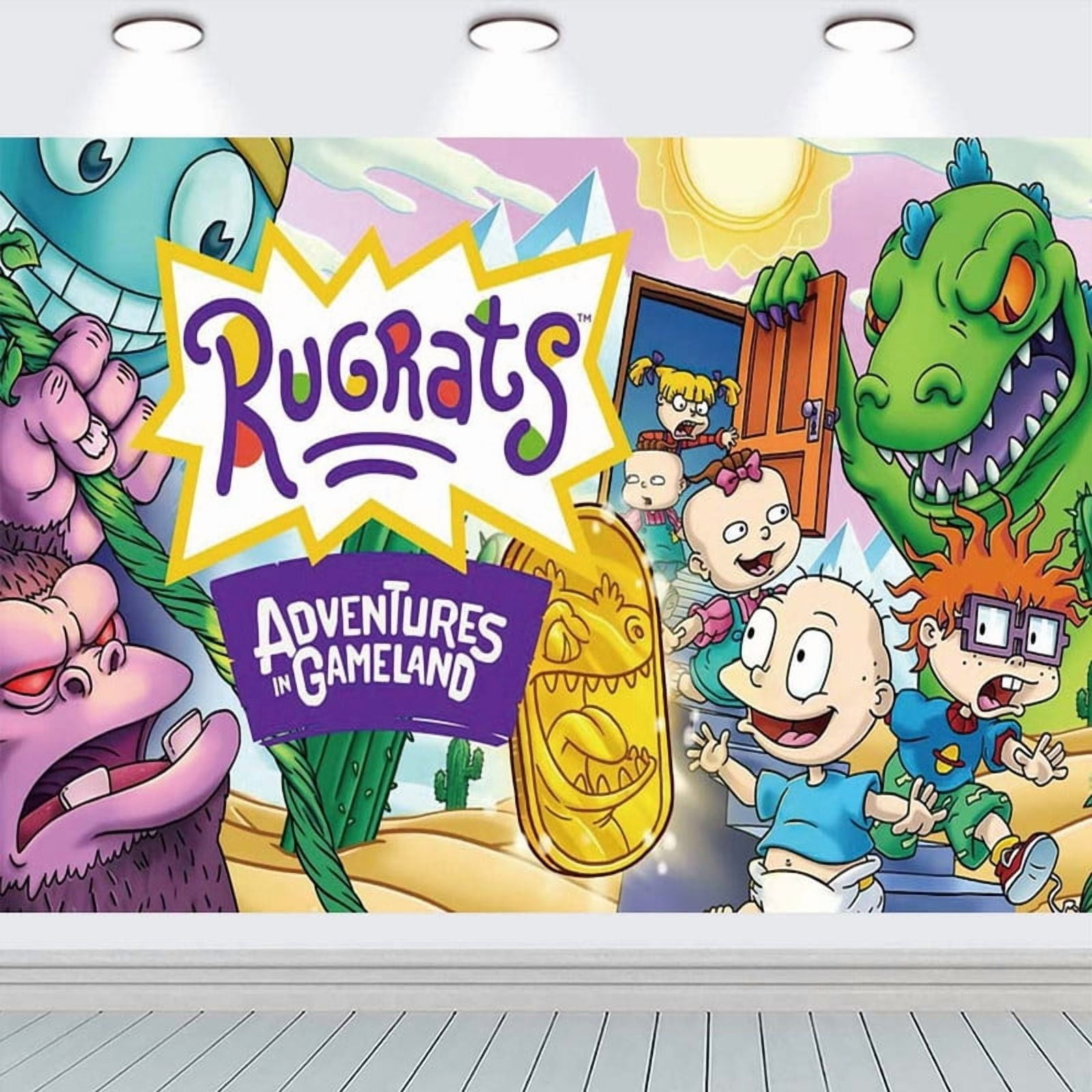 Rugrats Backdrop Banner Party Supplies Poster Movie Theme Background ...