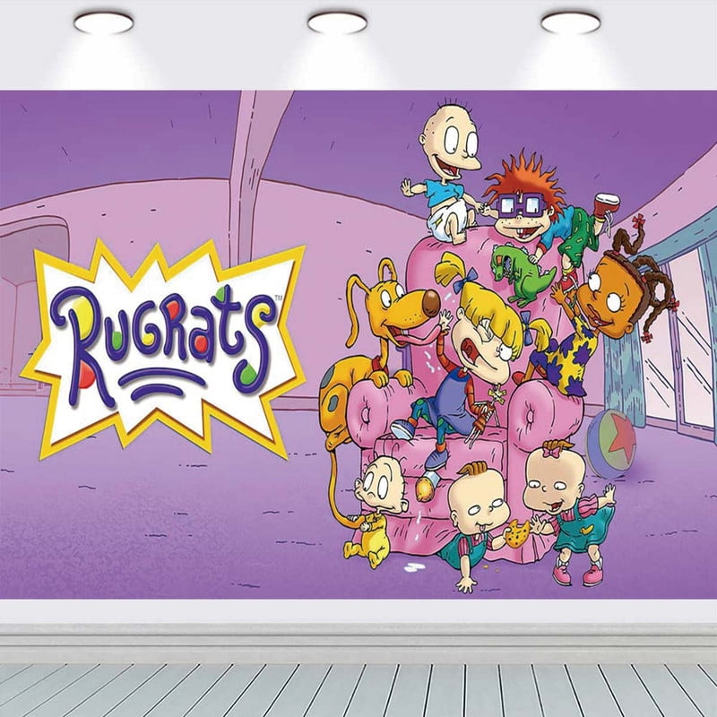 Rugrats Backdrop Banner Party Supplies Poster Movie Theme Background ...