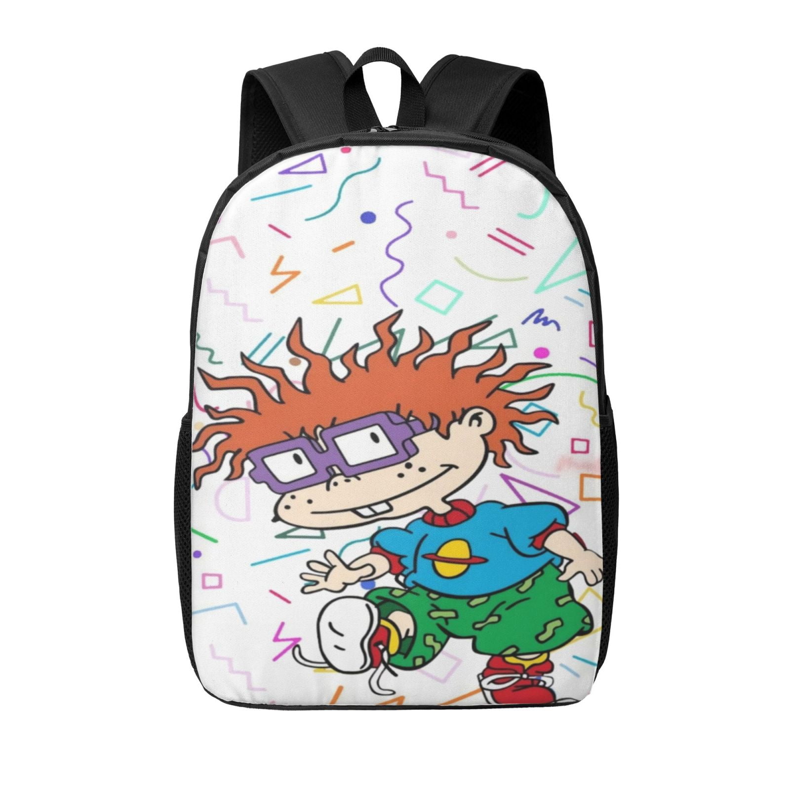 Rugrats Backpack 17 Inch Cute Cartoon Casual Students Laptop Bags ...