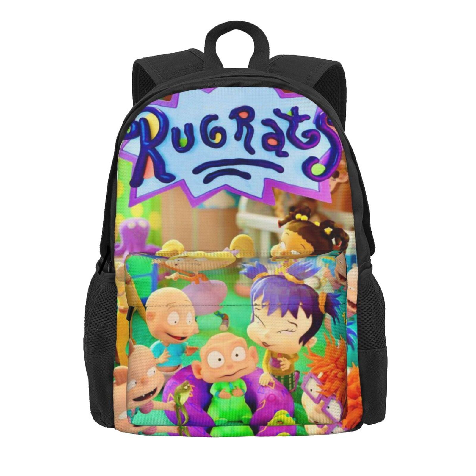 Rugrats Backpack Adjustable Daypack Large Capacity School Bag Bookbag ...