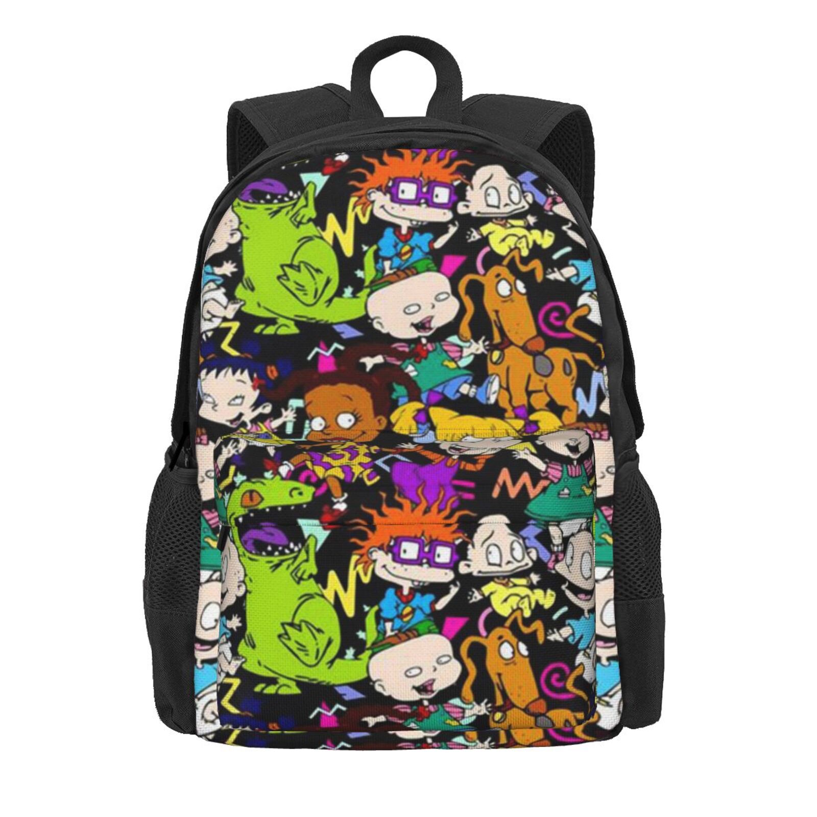 Rugrats Backpack Adjustable Daypack Large Capacity School Bag Bookbag ...