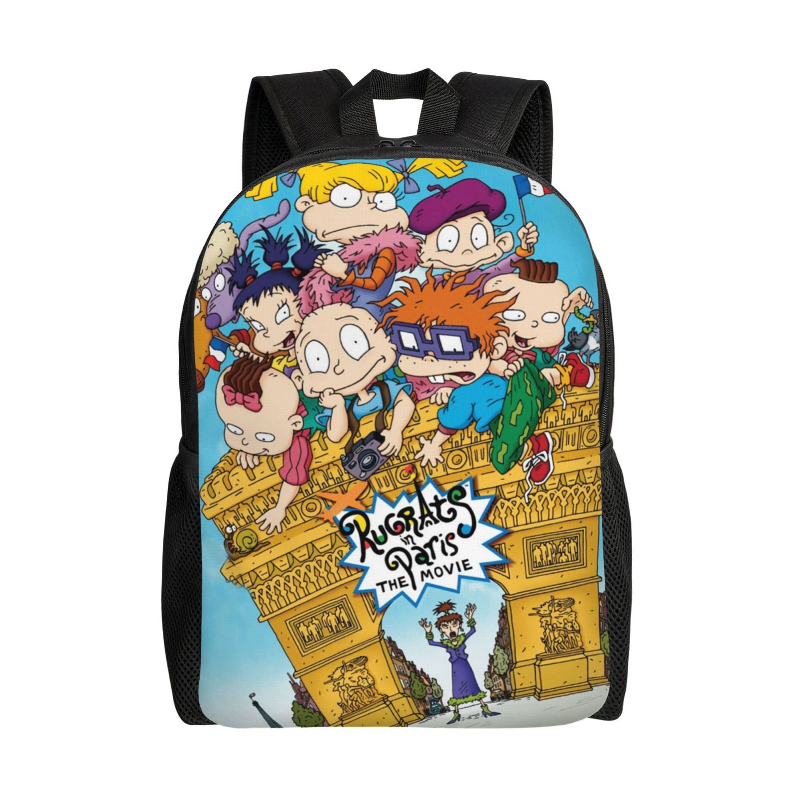 Rugrats Backpack Casual Adjustable Bookbag School Bag Unisex Laptop ...
