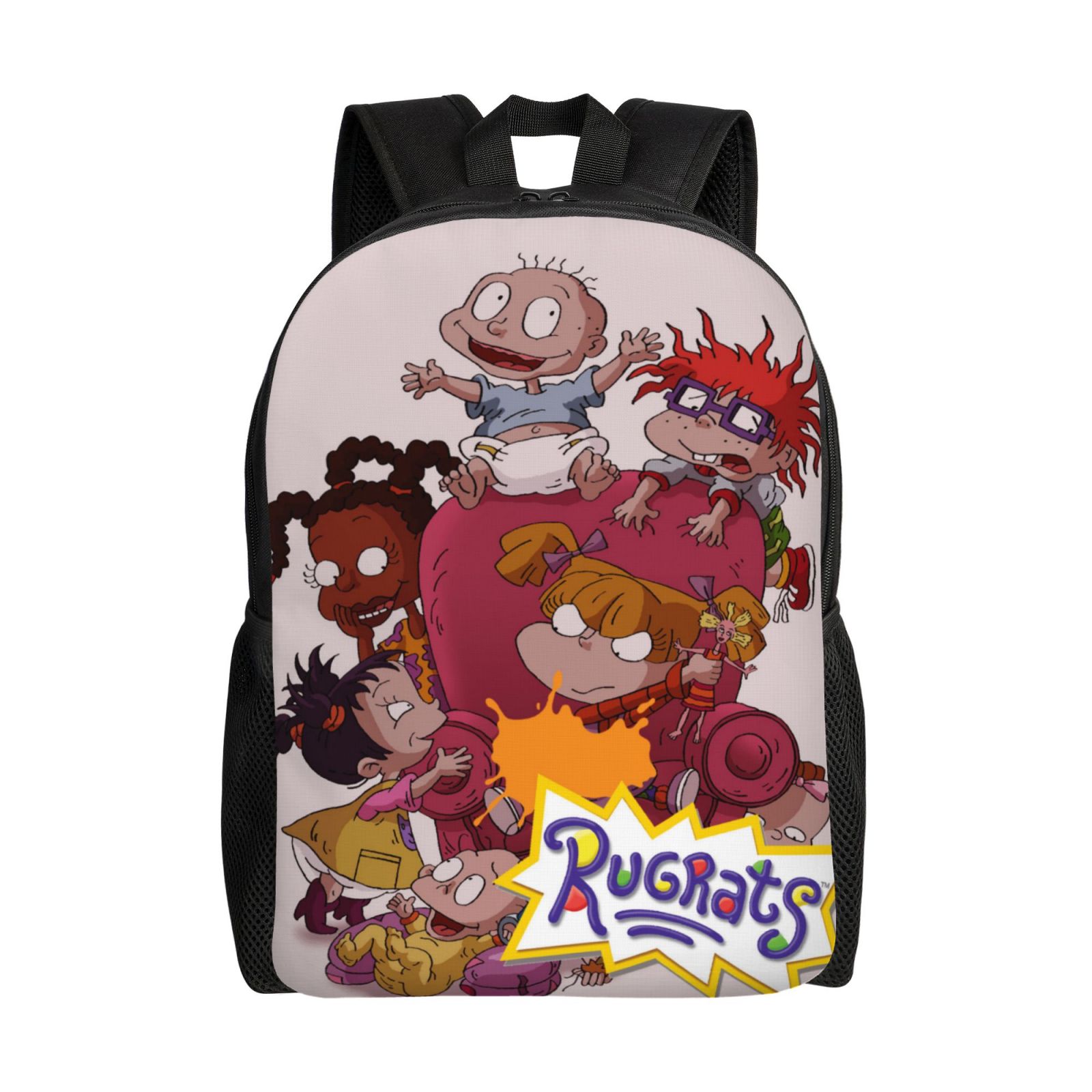 Rugrats Backpack Casual Adjustable Bookbag School Bag Unisex Laptop ...