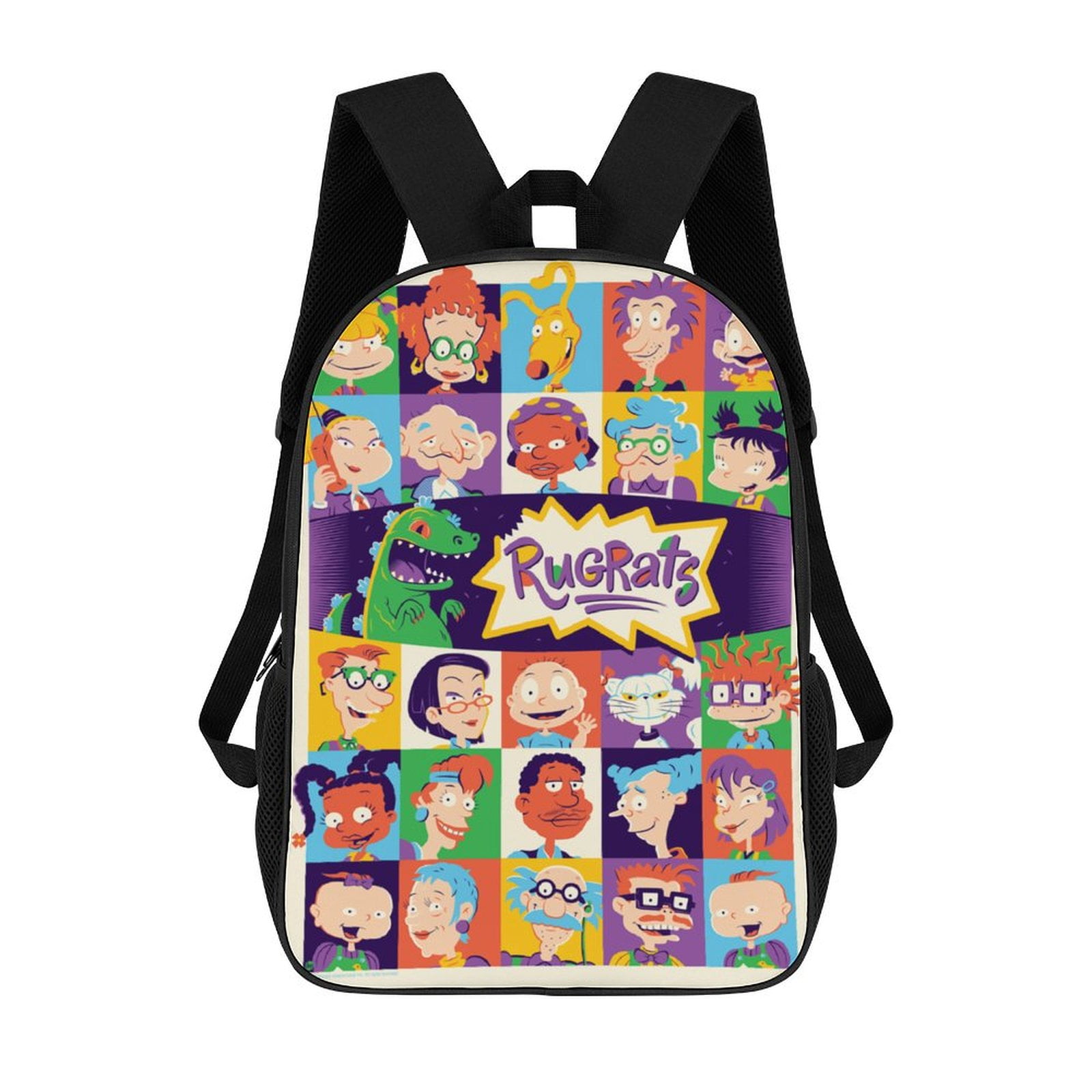 Rugrats Backpack Casual Daypack School Bag Satchel Bookbag Rucksack ...