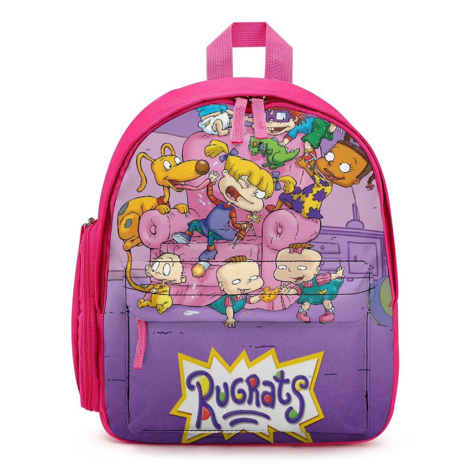 Rugrats Backpack, Lightweight School Bag, Durable Casual Daypack, 12 ...