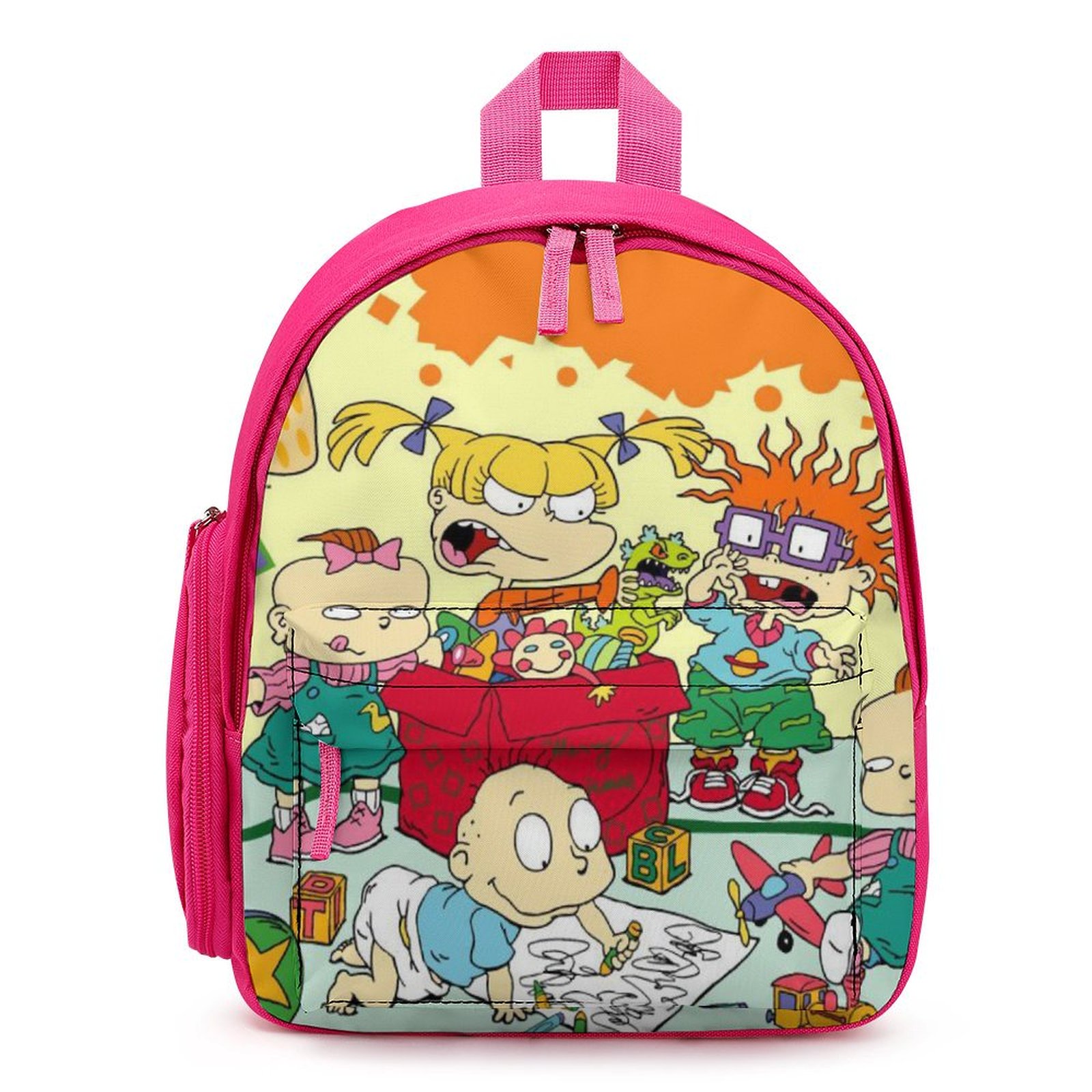 Rugrats Backpack, Lightweight School Bag, Durable Casual Daypack, 12 ...