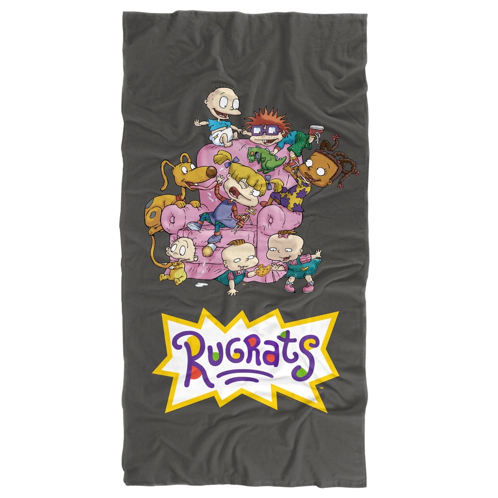 Rugrats Beach Towel, 30"x60", Rugrats Chair Beach Towel - Walmart.com