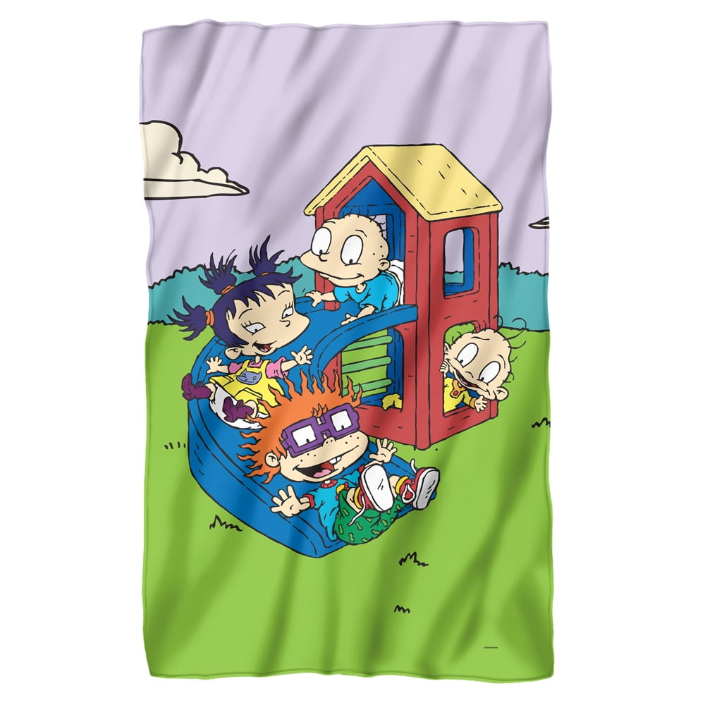 Rugrats Blanket, 36"x58" Rugrats Playground Fleece Blanket - Walmart.com