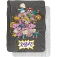 Rugrats Blanket, 60"x80" Rugrats Chair Silky Touch Sherpa Back Super ...