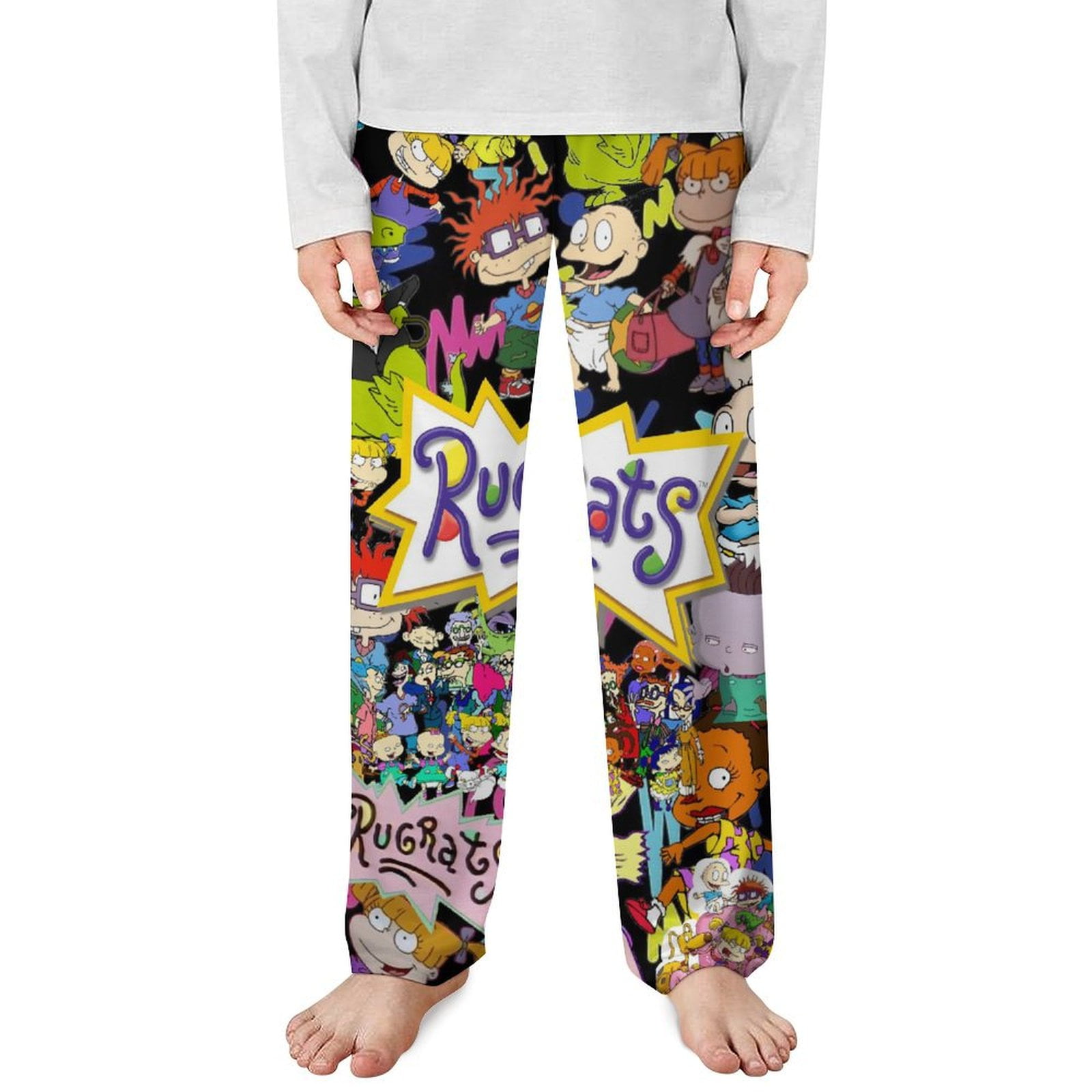 Rugrats Boys Pajama Pants Long Sleep Pants Soft Elastic Waist Pajama ...