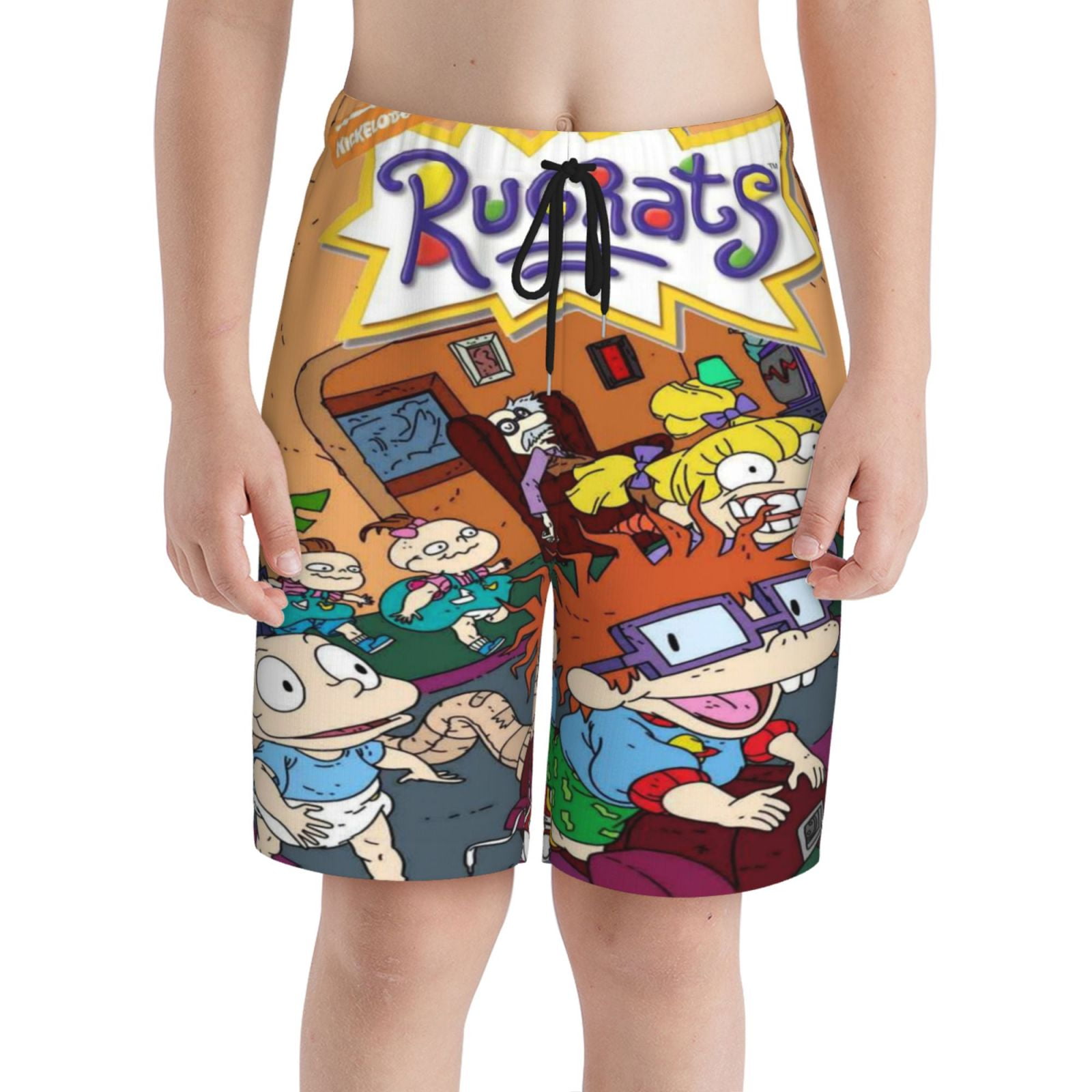 Rugrats Boys Swim Trunks Quick Dry Swimwear Surfing Bathing Suit ...
