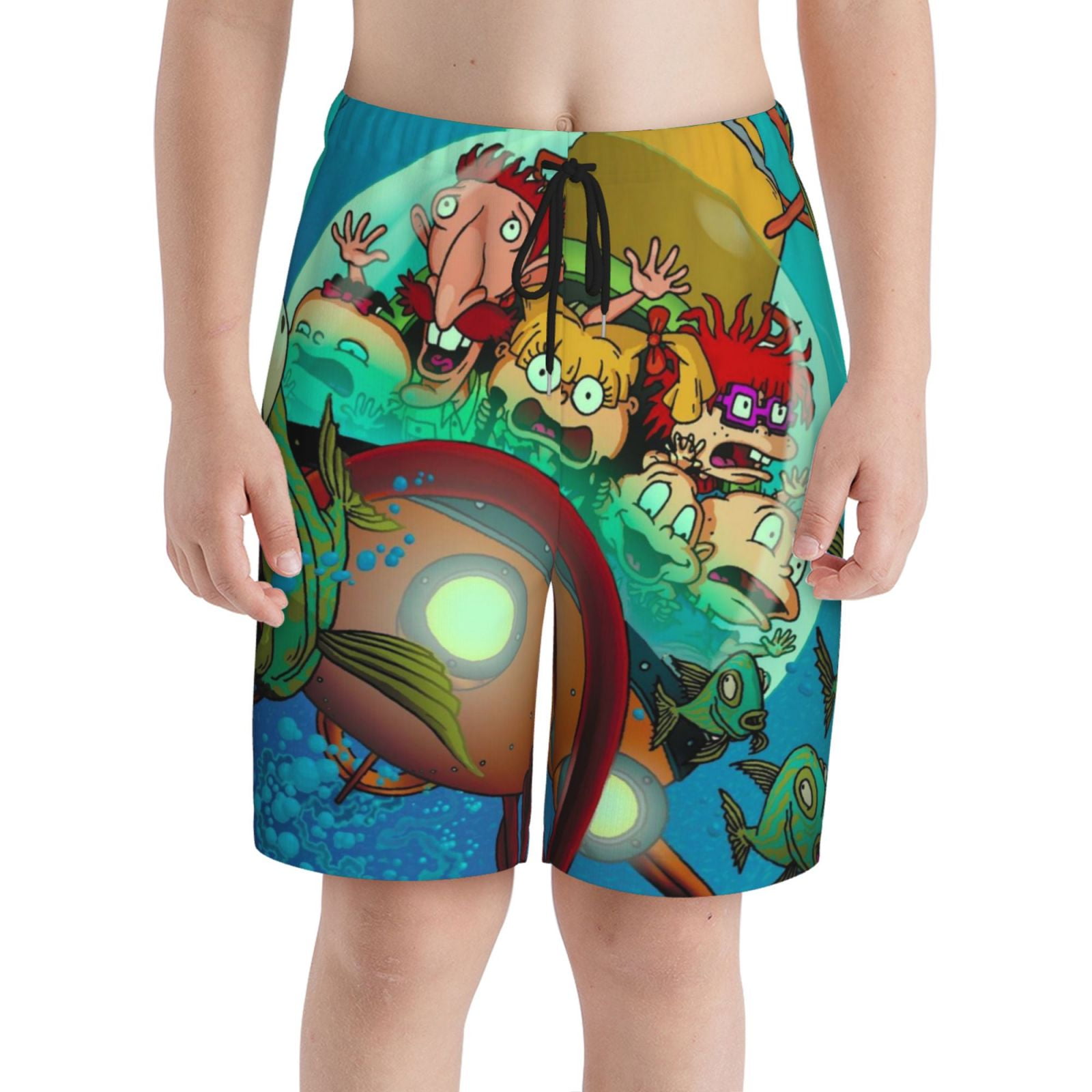 Rugrats Boys Swim Trunks Quick Dry Swimwear Surfing Bathing Suit ...