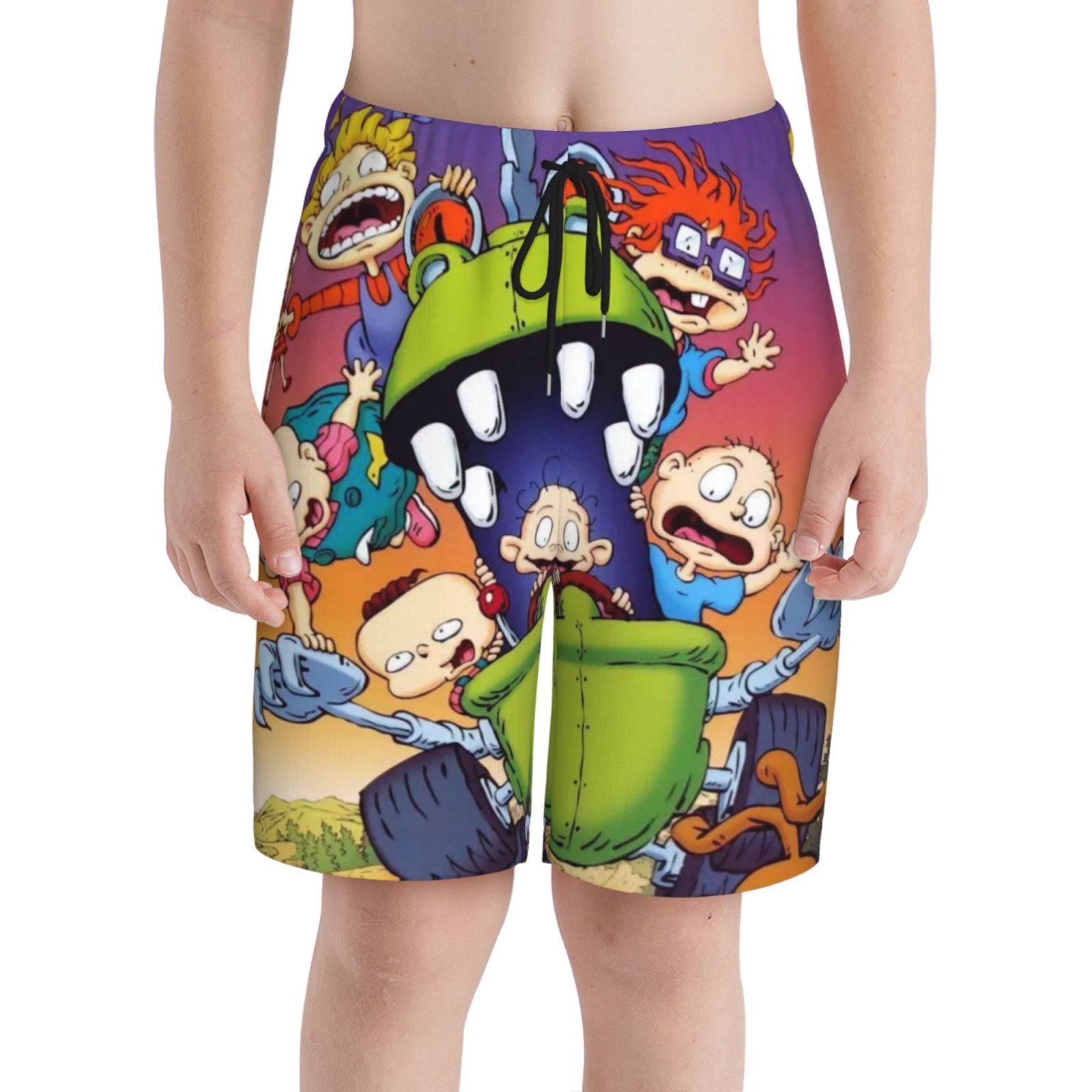 Rugrats Boys Swim Trunks Quick Dry Swimwear Surfing Bathing Suit ...