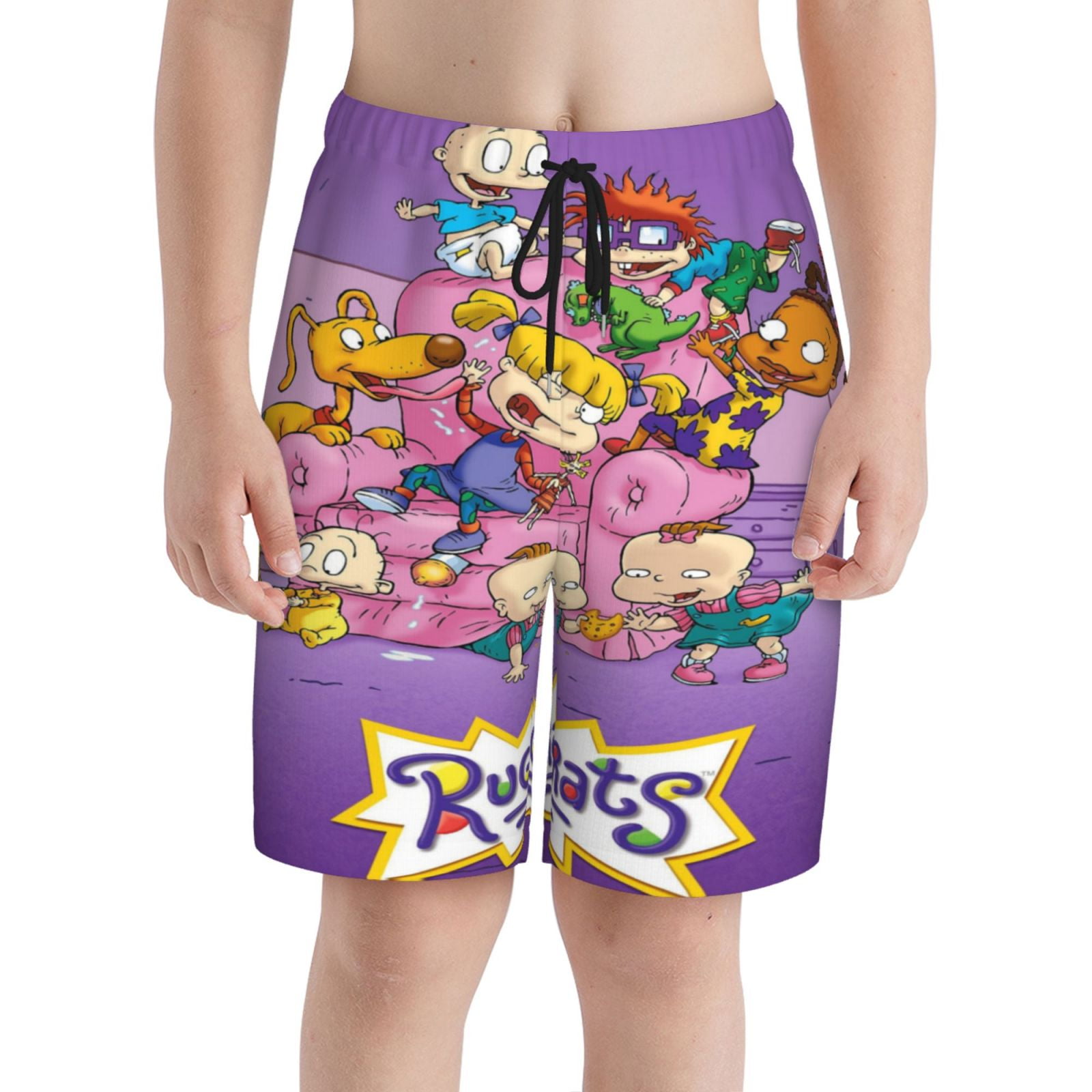 Rugrats Boys Swim Trunks Quick Dry Swimwear Surfing Bathing Suit ...