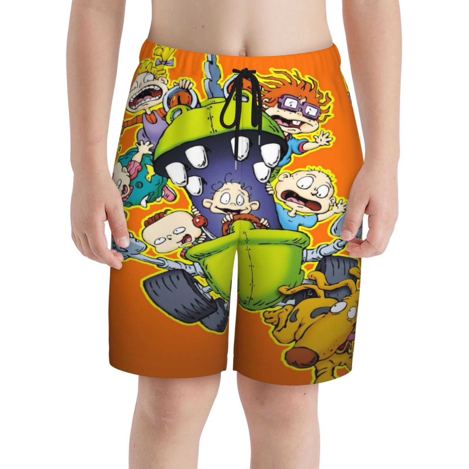 Rugrats Boys Swim Trunks Quick Dry Swimwear Surfing Bathing Suit ...
