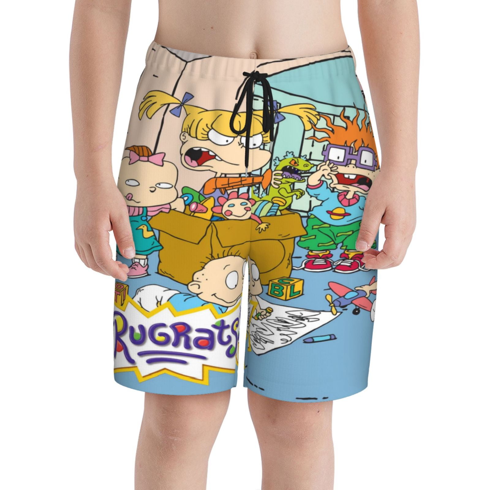 Rugrats Boys Swim Trunks Quick Dry Swimwear Surfing Bathing Suit ...