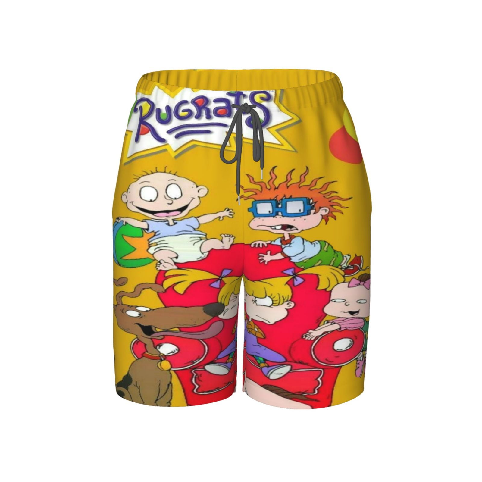 Rugrats Boys Swim Trunks with Mesh Liner Bathing Suits Quick Dry Beach ...