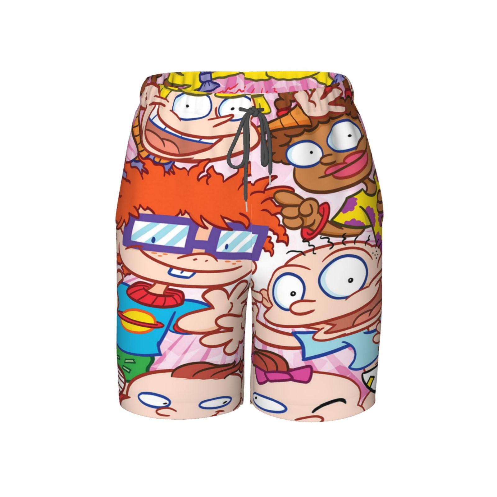 Rugrats Boys Swim Trunks with Mesh Liner Bathing Suits Quick Dry Beach ...