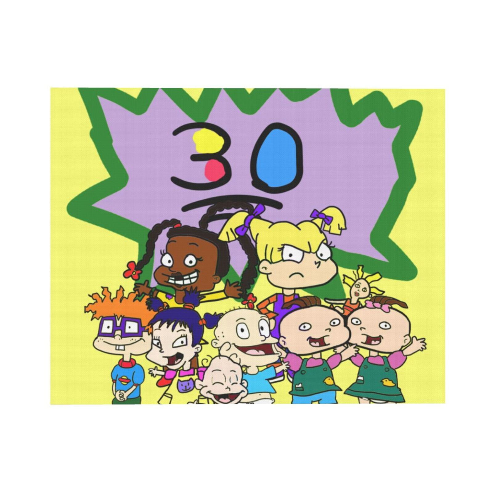 Rugrats Cartoon Canvas Decorative Poster Art Picture Painting Unframe ...