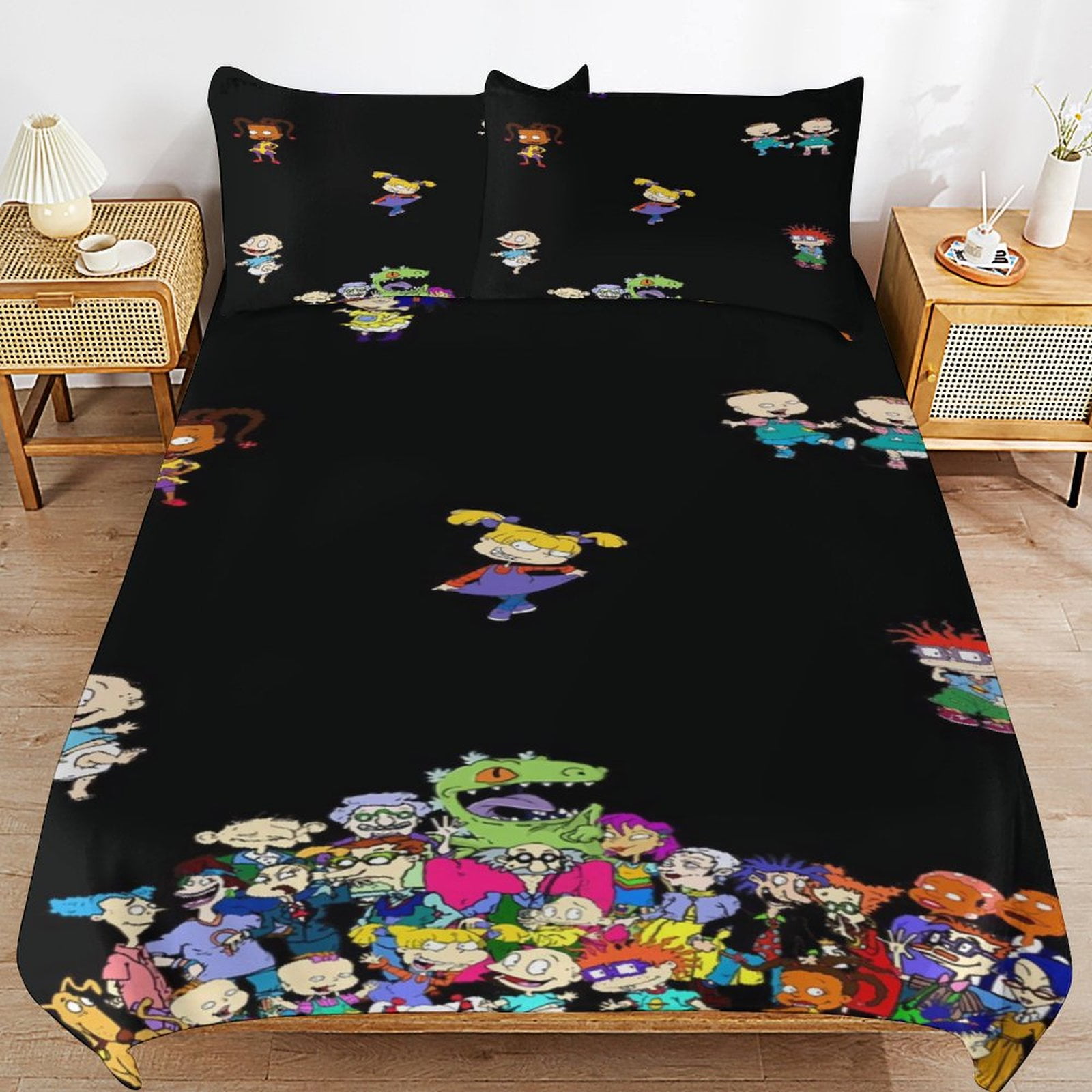 Rugrats Cartoon Duvet Cover Sets Twin King Size for Kids Boys Girls ...