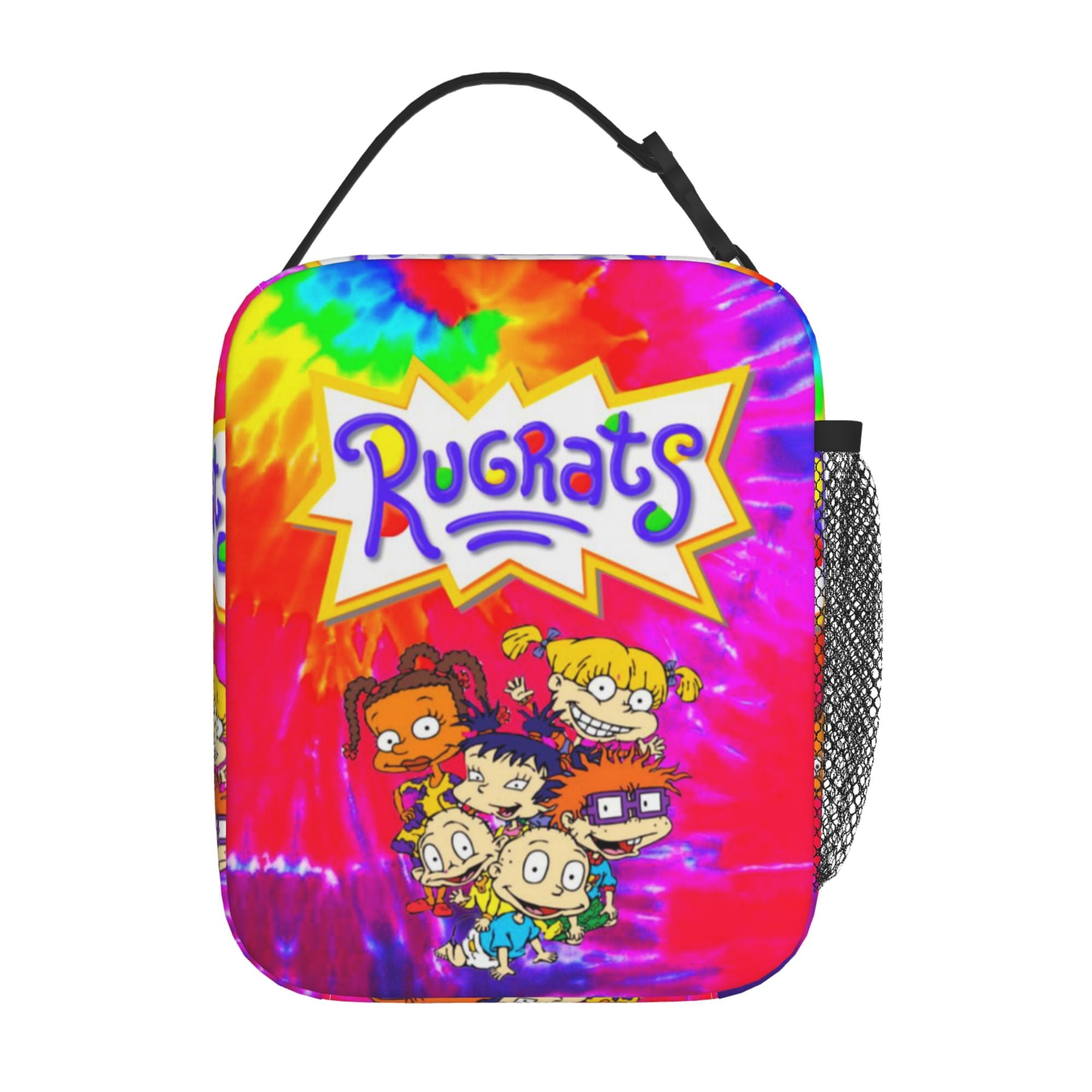 Rugrats Cartoon Lunch Bag Portable Lunch Box Insulated Tote Bag Cute ...