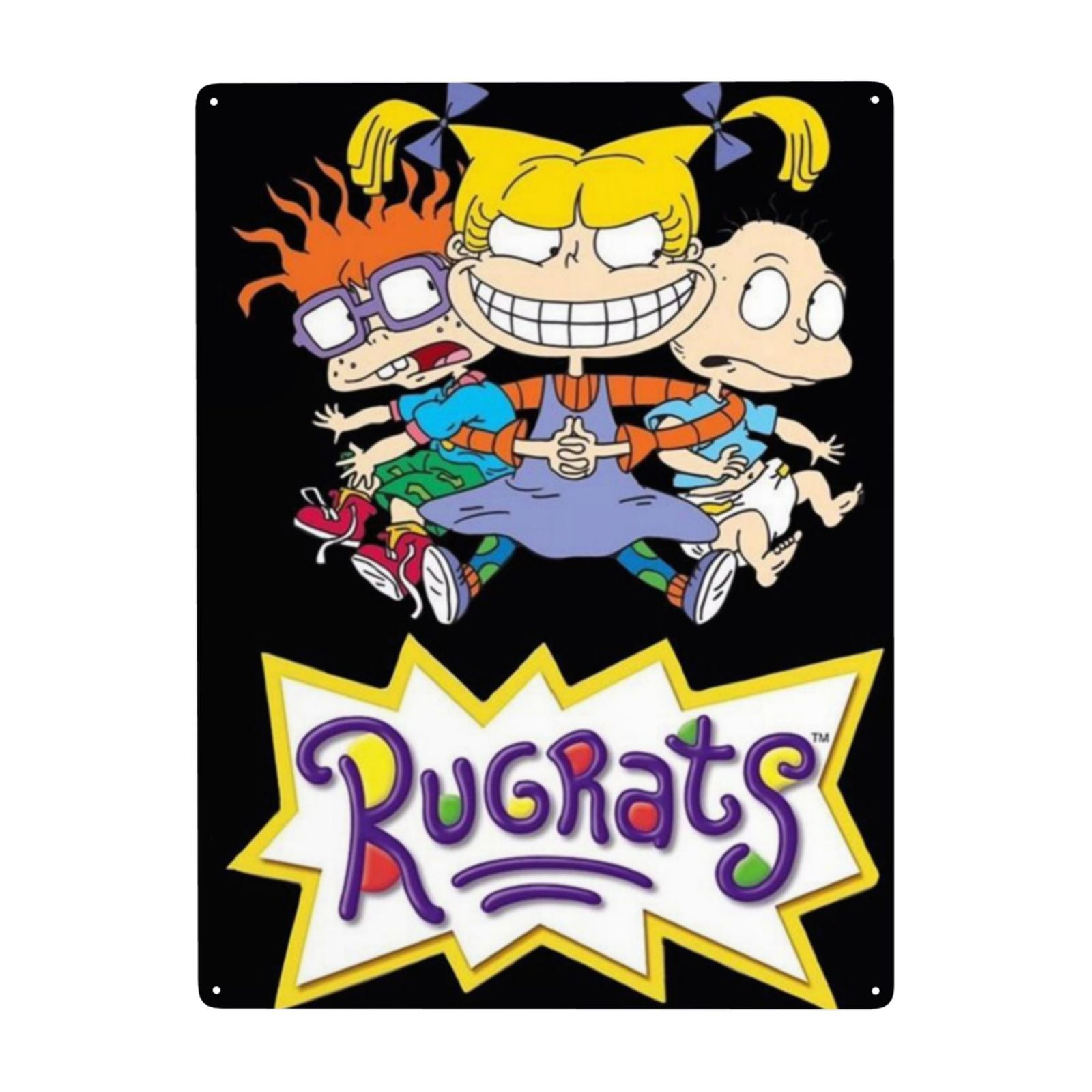 Rugrats Cartoon Metal Sign Decor 30x40cm Wall Art Sign for Home, Living ...