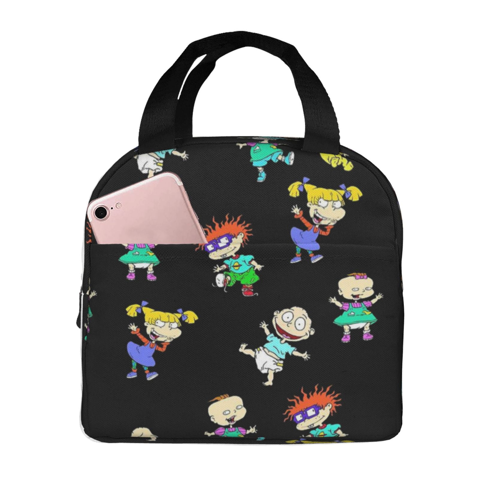 Rugrats Cartoon Portable Lunch Bag Insulated Lunchbag Thermal Bento Bag ...