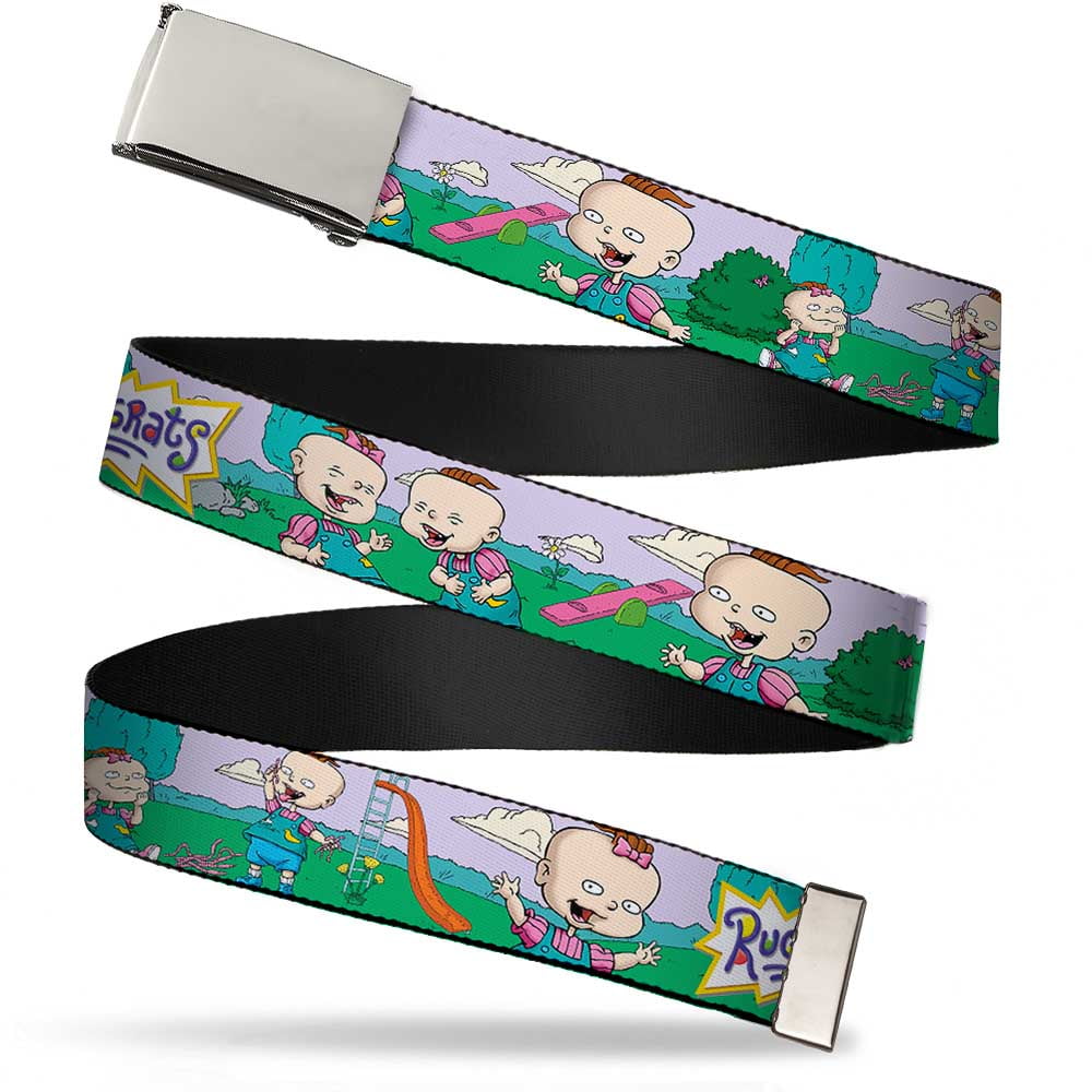 Nickelodeon Belt, Flip Web Belt Rugrats Lil Phil Outdoor Poses, 1.5 ...