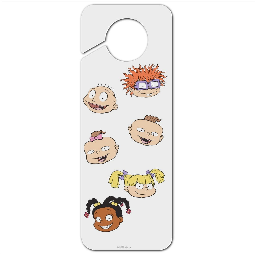 Rugrats Character Heads Plastic Door Knob Hanger Sign - Walmart.com