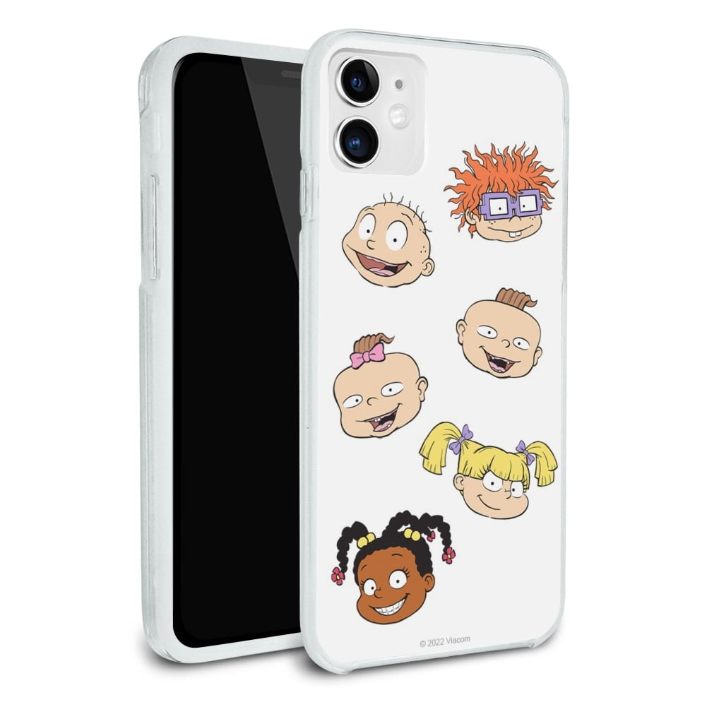 Rugrats Character Heads Protective Slim Fit Hybrid Rubber Bumper Case ...