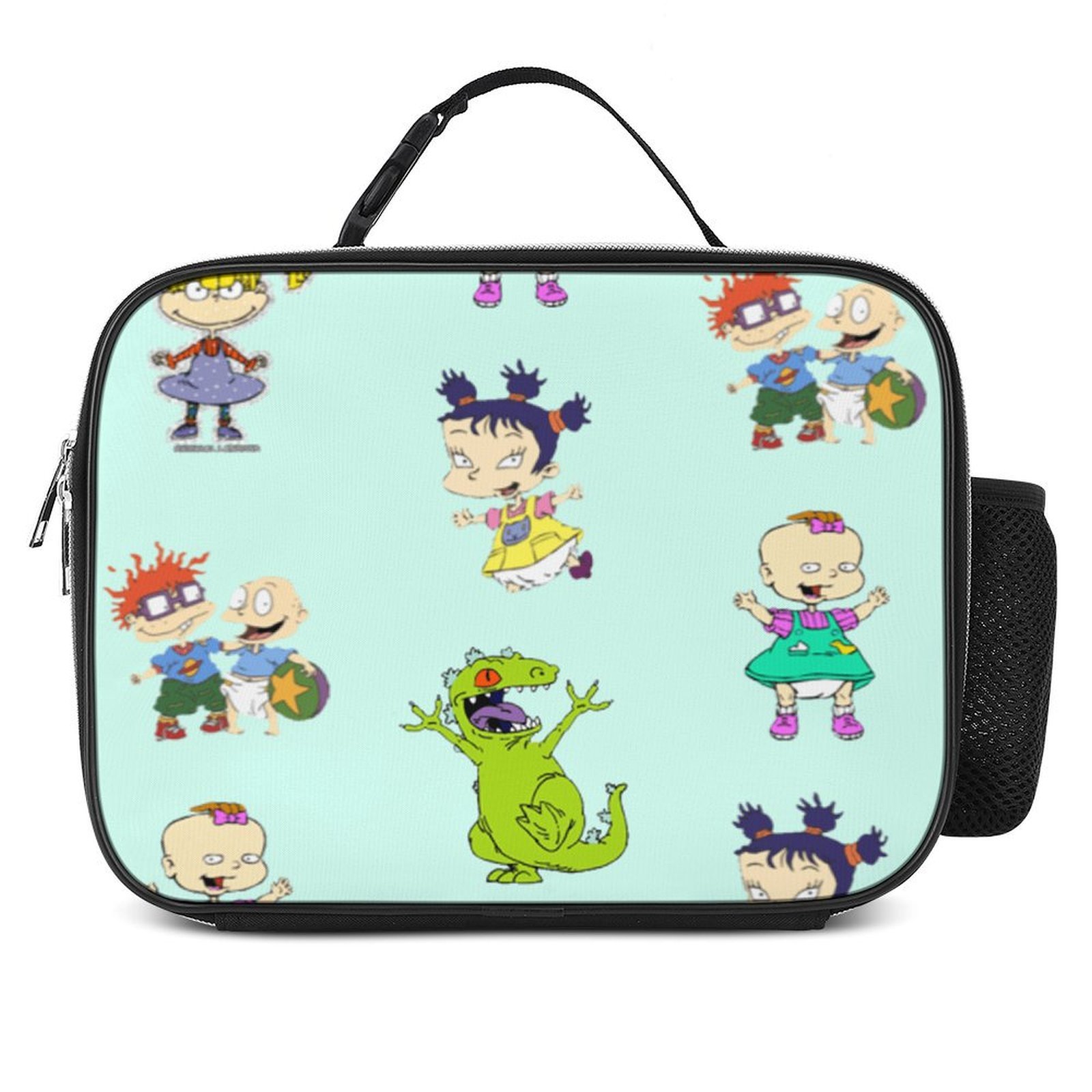 Rugrats Characters Insulated Portable Lunch Bag Lunch Box Bento Bag ...