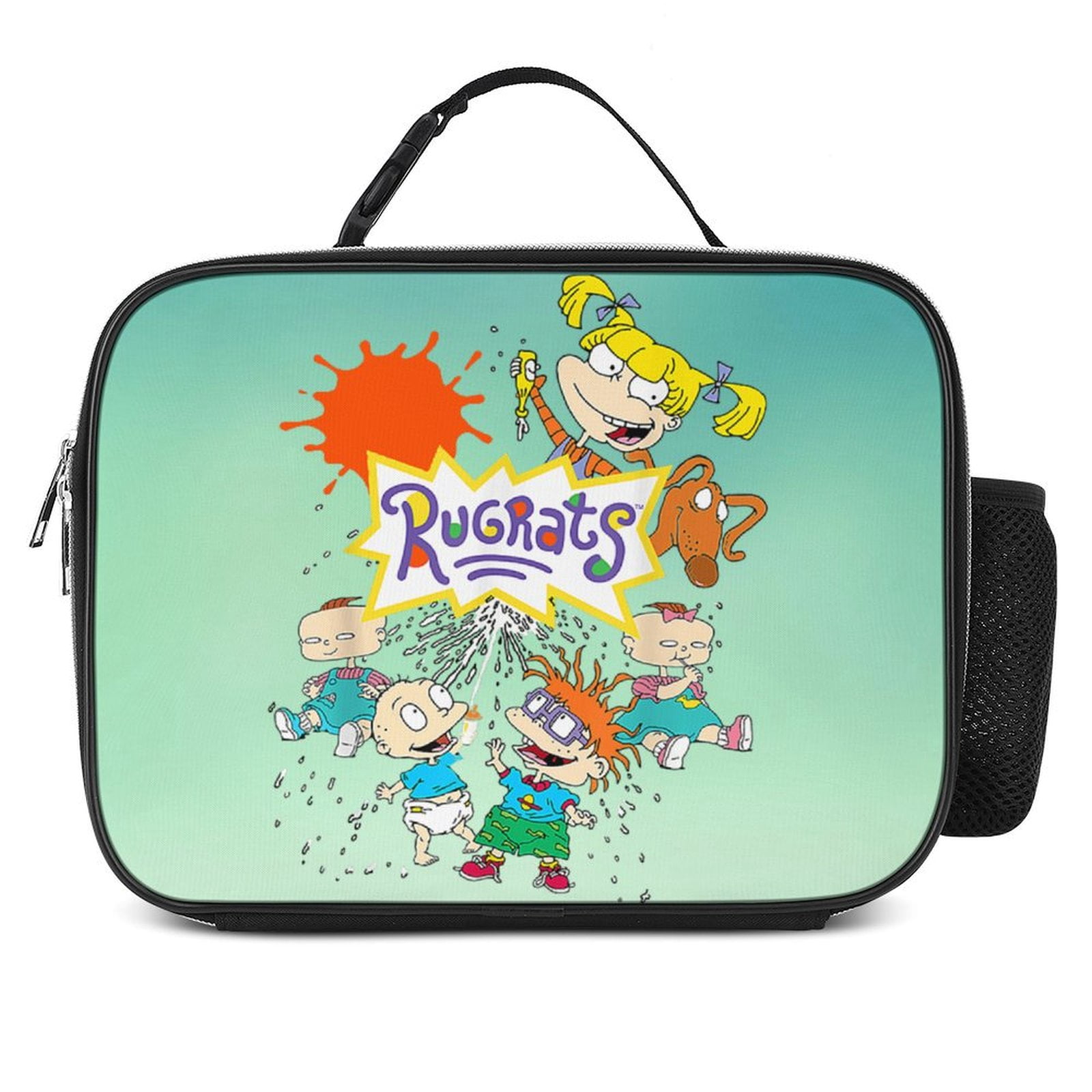 Rugrats Characters Insulated Portable Lunch Bag Lunch Box Bento Bag ...