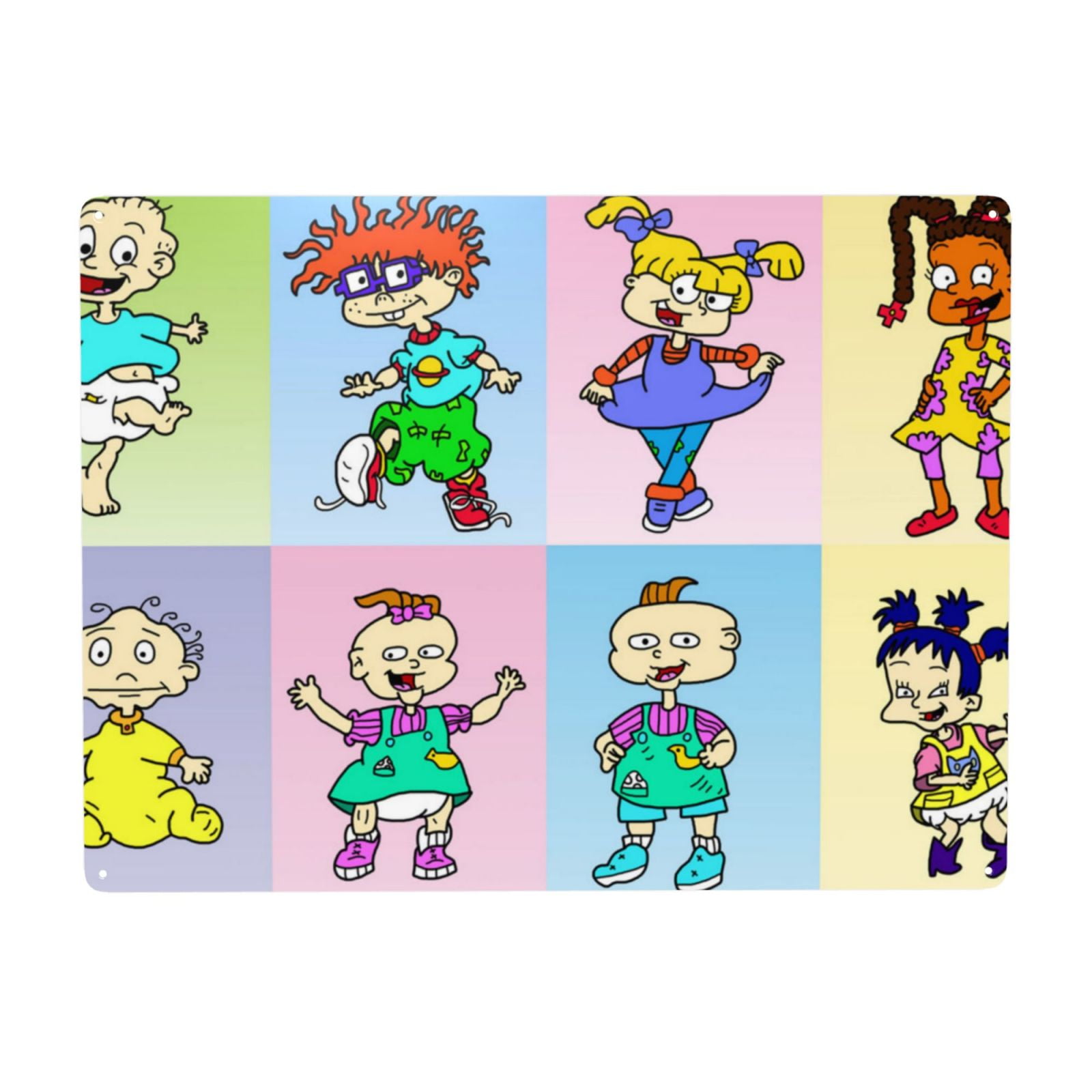Rugrats Characters Metal Sign Decor 30x40cm Wall Art Sign for Home ...