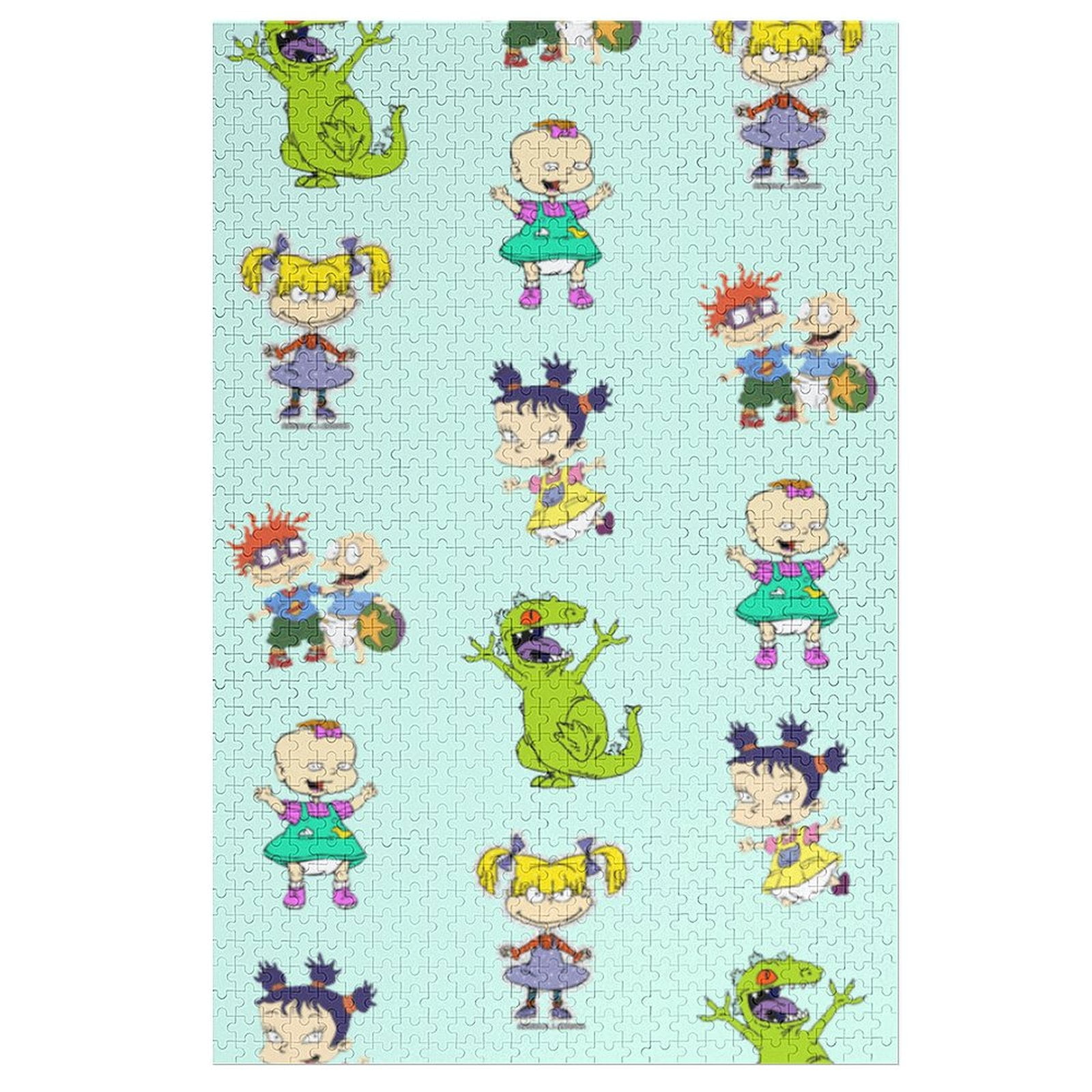 Rugrats Characters Wooden Puzzle Home Decoration Interlocking Jigsaw ...