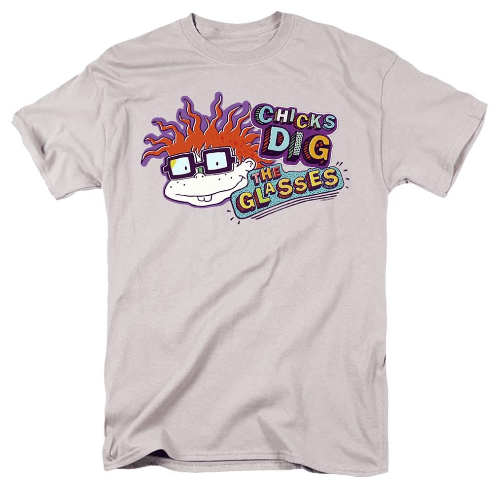 Rugrats Chicks Dig The Glasses Badge - Men's Regular Fit T-Shirt ...